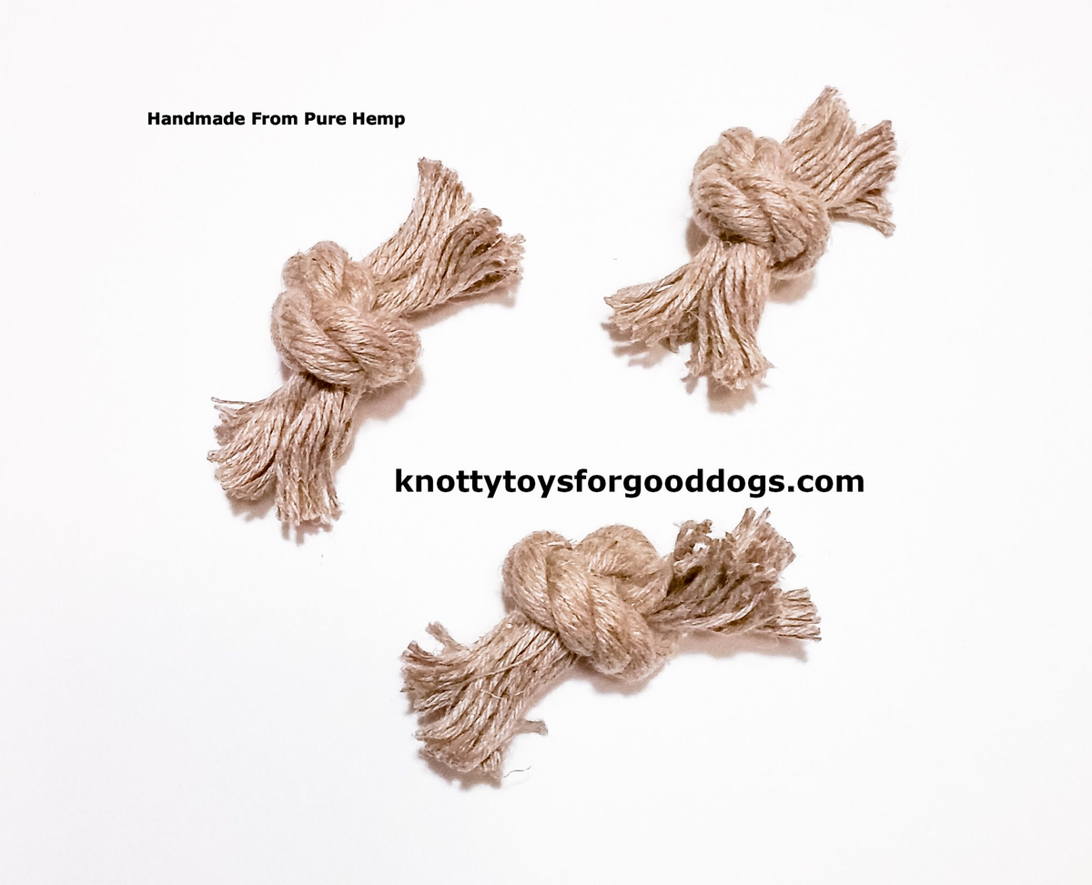Knotty Bon Bons for Cool Cats - 3 Pack – Knotty Toys for Good Dogs
