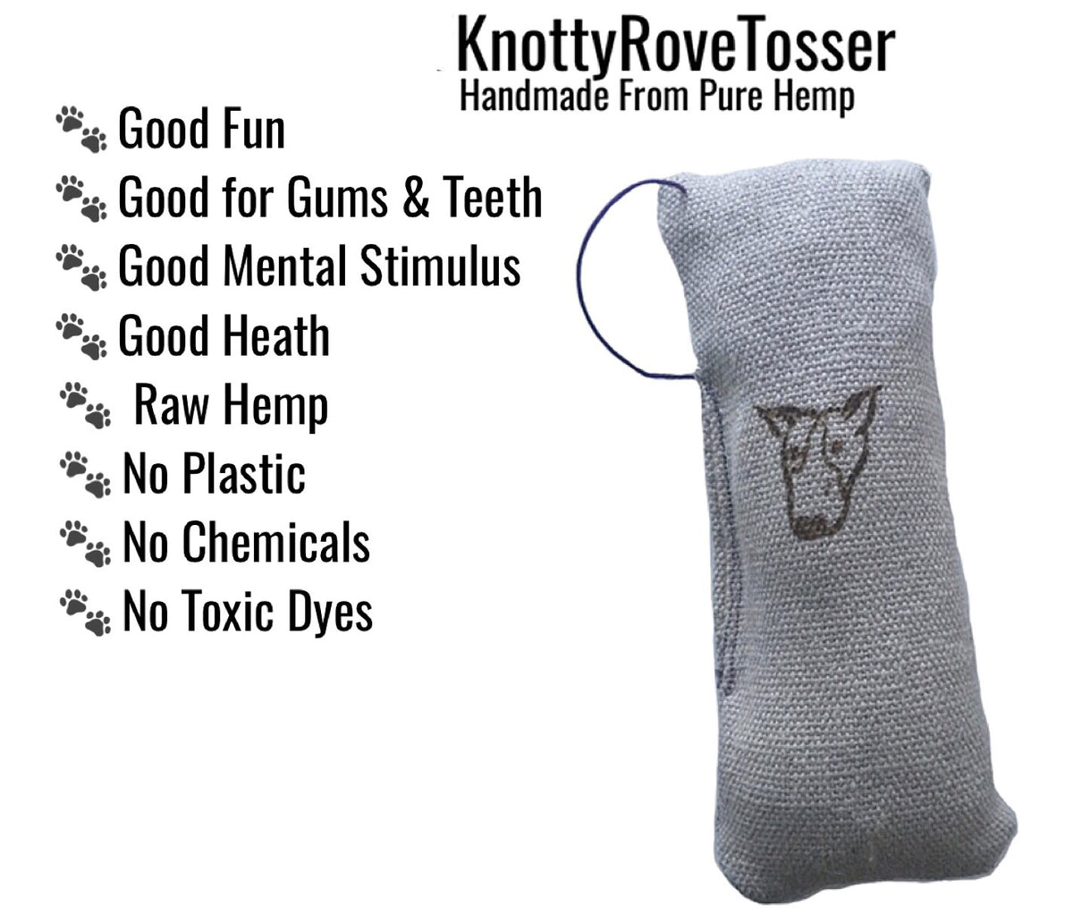 Knotty Rove Tosser – Knotty Toys for Good Dogs